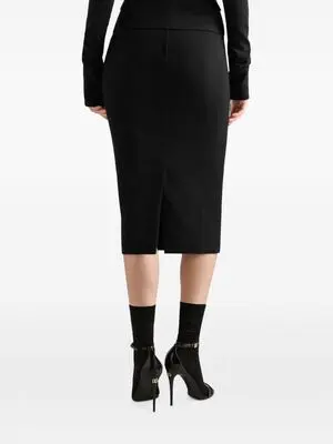 Dolce & Gabbana Wool Midi Skirt