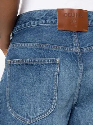 Celine Denim Cotton Shorts