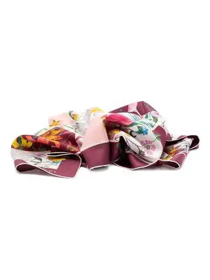 Gucci Printed Silk Foulard - Multicolor