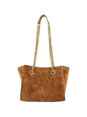 Saint Laurent Niki Small Suede Leather Tote Bag - Multicolor