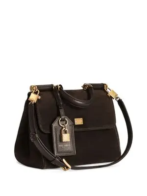 Dolce & Gabbana My Sicily Small Leather Handbag