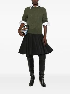Dries Van Noten Texas Wool Crewneck Sweater