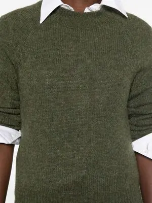 Dries Van Noten Texas Wool Crewneck Sweater