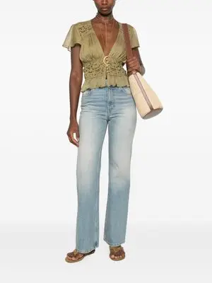 Chloé Flared Leg Denim Jeans