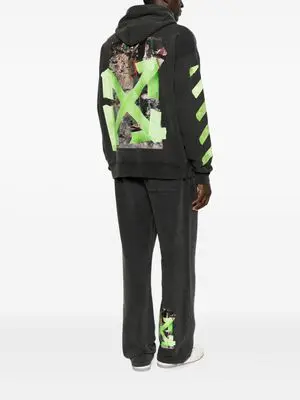 Off-White Bacco Arrow Skate Cotton Hoodie