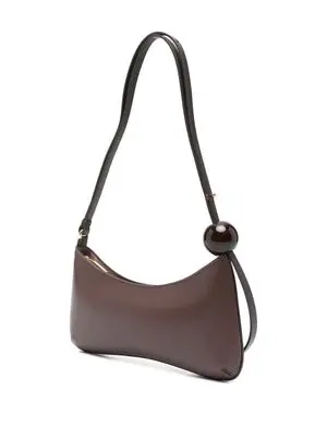 Jacquemus Le Bisou Perle Leather Shoulder Bag