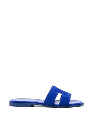 Celine Marina Suede Leather Sandals - Multicolor