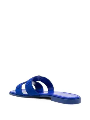Celine Marina Suede Leather Sandals