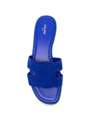 Celine Marina Suede Leather Sandals