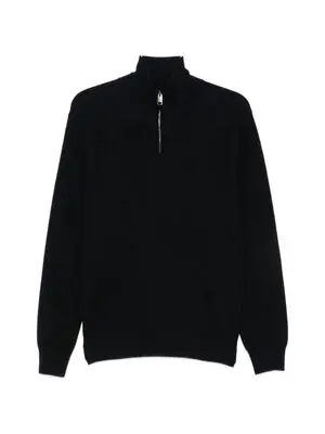 Brioni Wool And Cashmere Turtle-neck Sweater - Multicolor