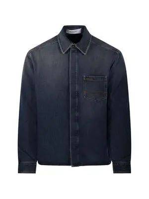 GOLDEN GOOSE Denim Cotton Shirt - Multicolor