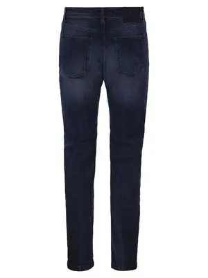 Kiton Five-pocket Stretch Denim Jeans