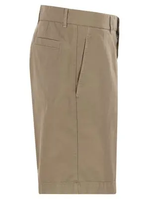 Brunello Cucinelli Cotton Gabardine Bermuda Shorts