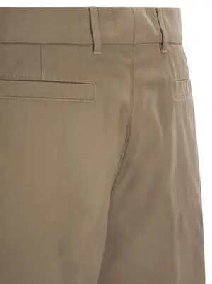 Brunello Cucinelli Cotton Gabardine Bermuda Shorts