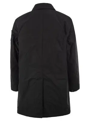 Stone Island Micro Reps Padded Coat With Compass Badge