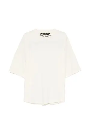 Palm Angels Logo Cotton T-shirt - Multicolor