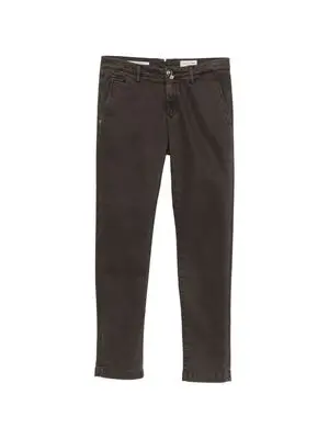 Jacob Cohen Slim Fit Cotton Trousers - Multicolor