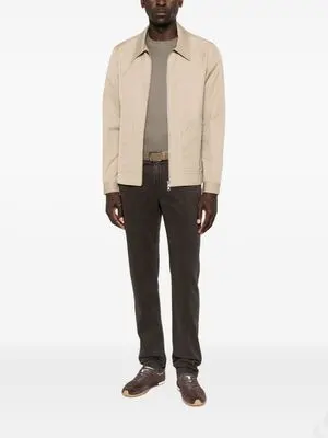 Jacob Cohen Slim Fit Cotton Trousers