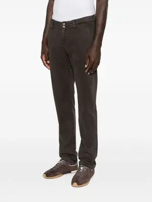 Jacob Cohen Slim Fit Cotton Trousers