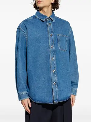 Loewe Anagram Denim Cotton Shirt