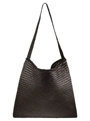 Dragon Diffusion Ars Tote Woven Buffalo Calfskin Bag
