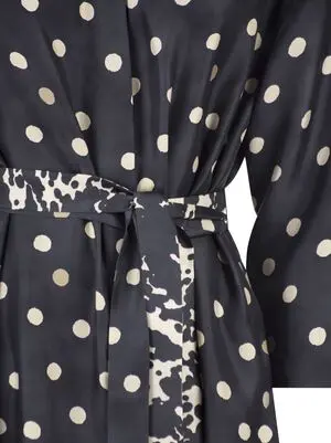 Max Mara Smmleva Printed Silk Twill Dress