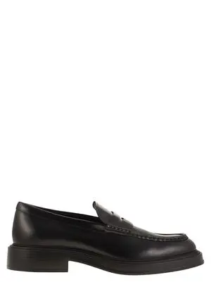 TOD'S Leather Loafers - Black
