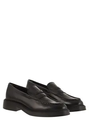 TOD'S Leather Loafers - Black