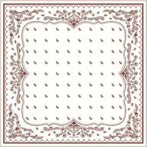 JESSIE ZHAO NEW YORK Neutrals Ivory Whisper Double Sided Silk Scarf