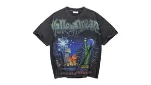 VALE FOREVER Skyline Bling Tee Shirt - Black