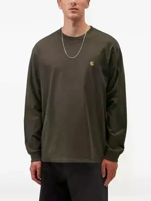 Carhartt Work In Progress Long Sleeve Chase T-shirt - Brown