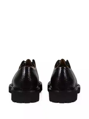 JACQUES SOLOVIÈRE PARIS Edouard Lug Bold Grained Leather Derby Shoes
