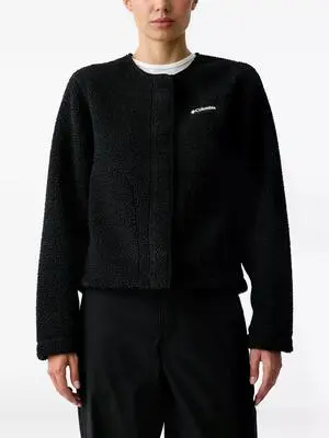 Columbia Logo-patch Fleece Jacket - Black