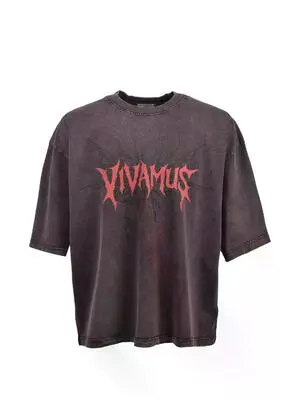 VIVAMUS Butterfly Graphic Print T-shirt