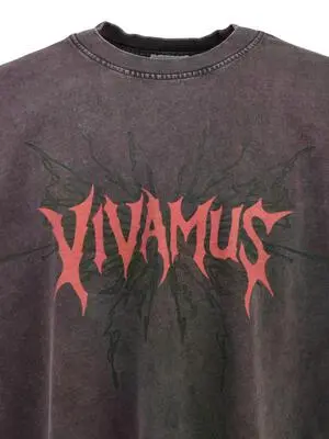 VIVAMUS Butterfly Graphic Print T-shirt