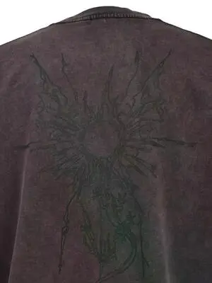 VIVAMUS Butterfly Graphic Print T-shirt