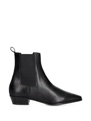SUMMERY COPENHAGEN Cph294 Pointed-toe Chelsea Boots - Black