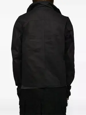 TROUBLED WATERS High-neck Gloved Jacket