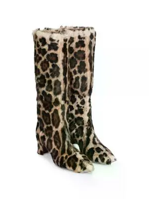 Dolce & Gabbana Leopard-print Boots