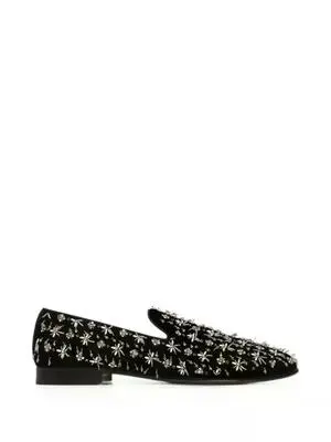 Dolce & Gabbana Velvet Loafers - Black