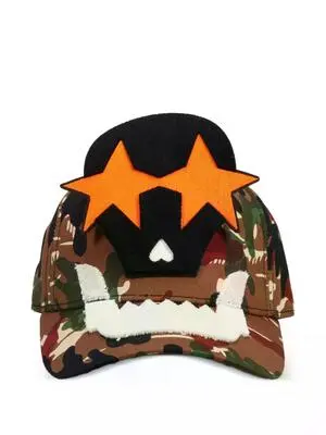 WALTER VAN BEIRENDONCK Camouflage-pattern Baseball Cap