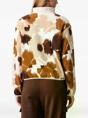 Columbia Sequoia Grove Ii Abstract-print Fleece Sweatshirt