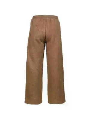 BOSSUP Logo-patch Trousers - Neutrals
