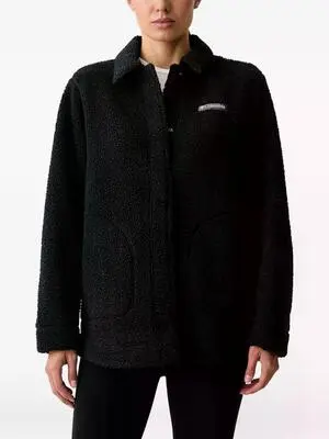 Columbia Panorama Fleece Logo-patch Jacket - Black