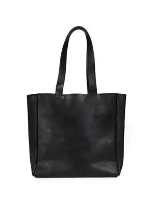 T.A.S Oiled Leather Tote Bag - Black
