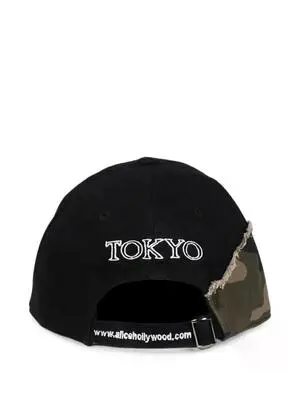 N.HOOLYWOOD Camo-print Distressed Cap