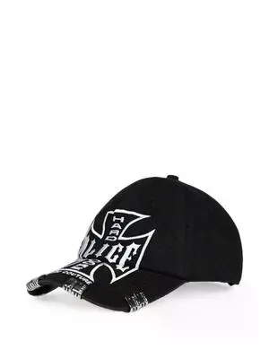 N.HOOLYWOOD Camo-print Distressed Cap