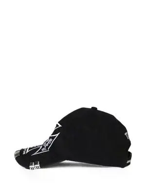 N.HOOLYWOOD Camo-print Distressed Cap