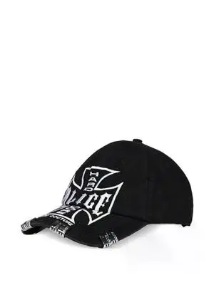N.HOOLYWOOD Camo-print Distressed Cap