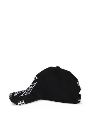N.HOOLYWOOD Camo-print Distressed Cap